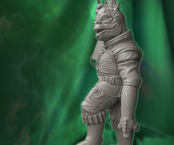 ArtStation - FAN ART BOSSK CARTON | Resources