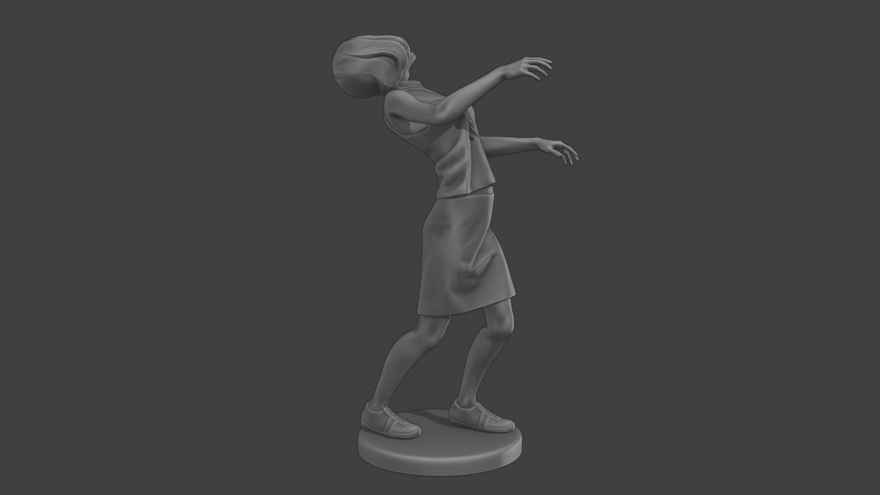 ArtStation - Casual Female Zombie CZ4 0005 | Resources