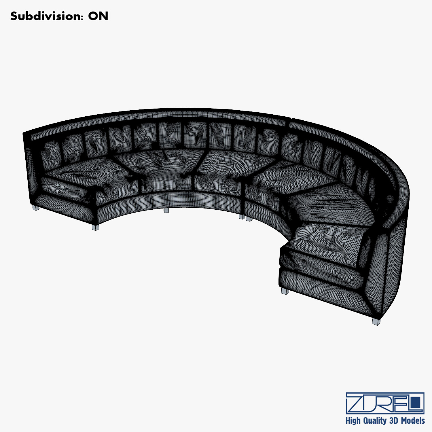 ArtStation - Solidarity Round Sofa | Resources