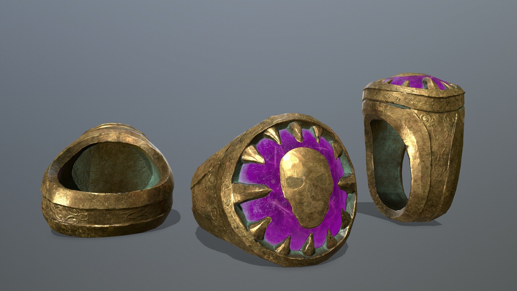 ArtStation - Skull Ring | Resources