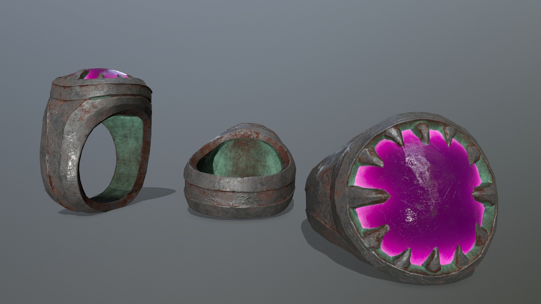 ArtStation - Skull Ring | Game Assets