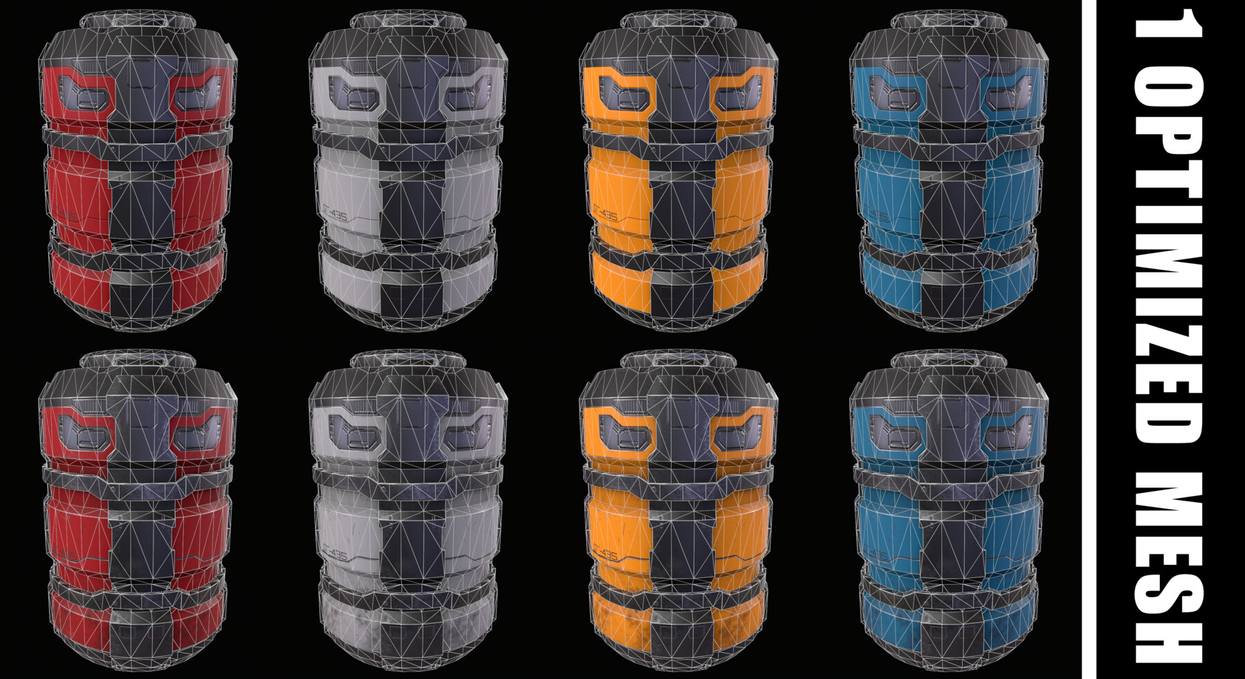 ArtStation - Sci-fi Barrel | Game Assets