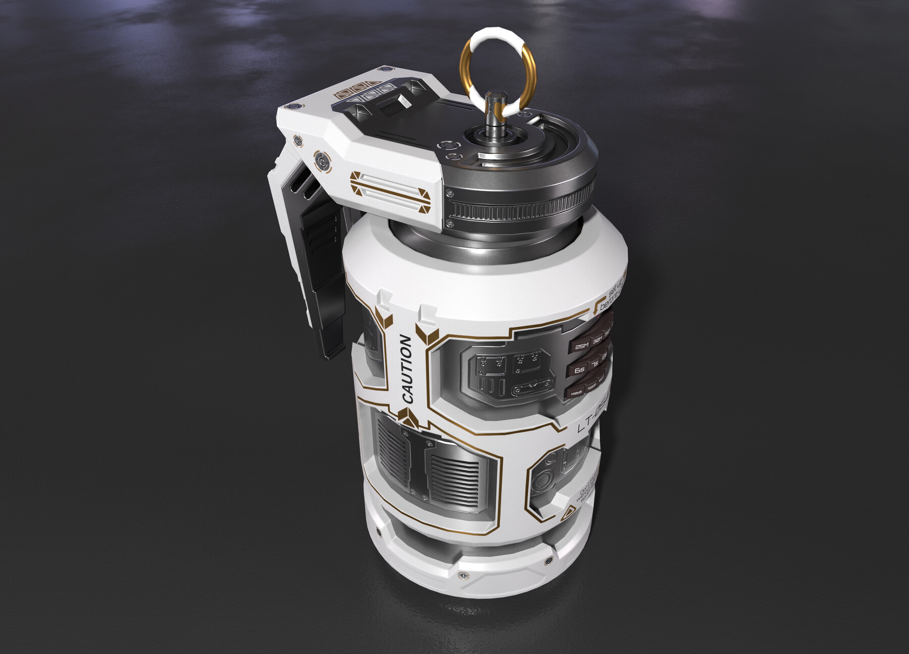 ArtStation - Sci-fi Grenade | Game Assets