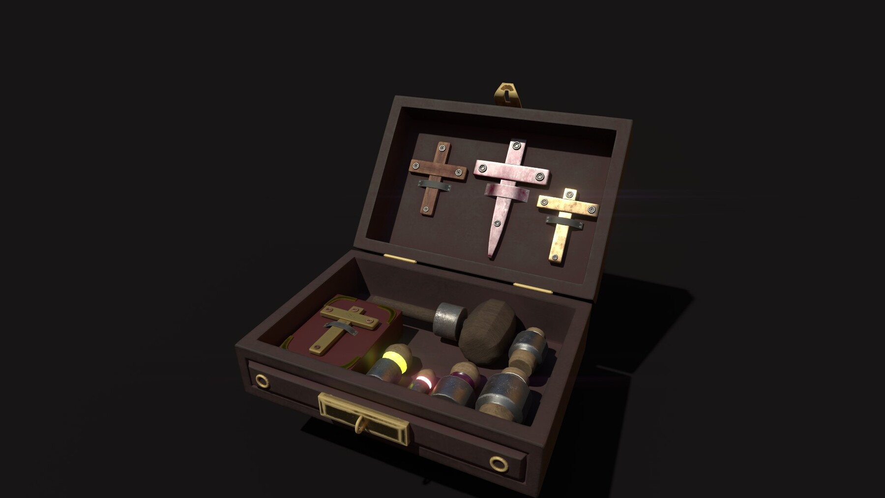 ArtStation - Horror Jesus Christ box | Resources
