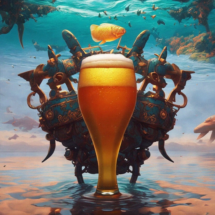 ArtStation - Beer, Fishing & the Undeniable Unknown | Artworks