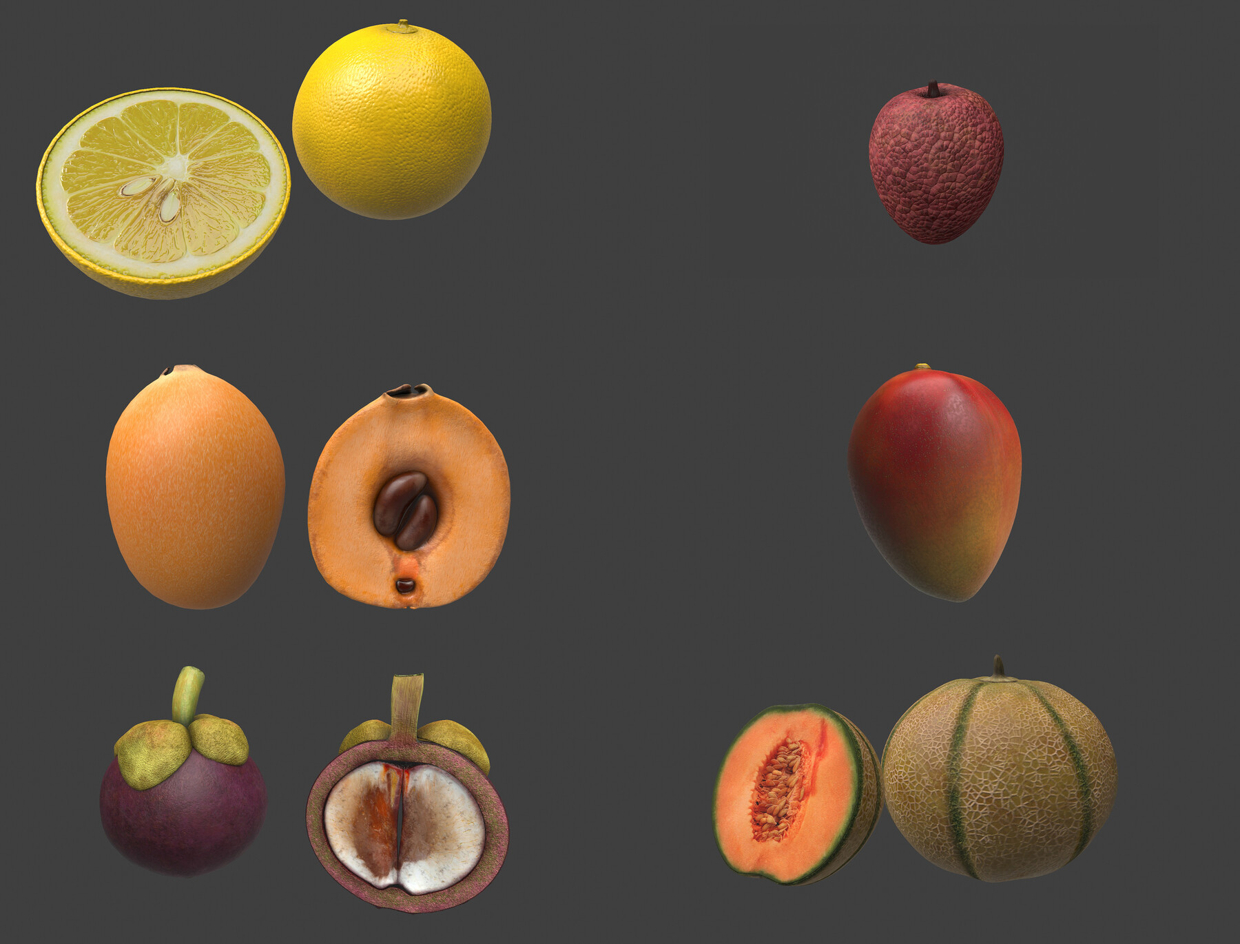 ArtStation - Fruit Pack Part 3 | Game Assets