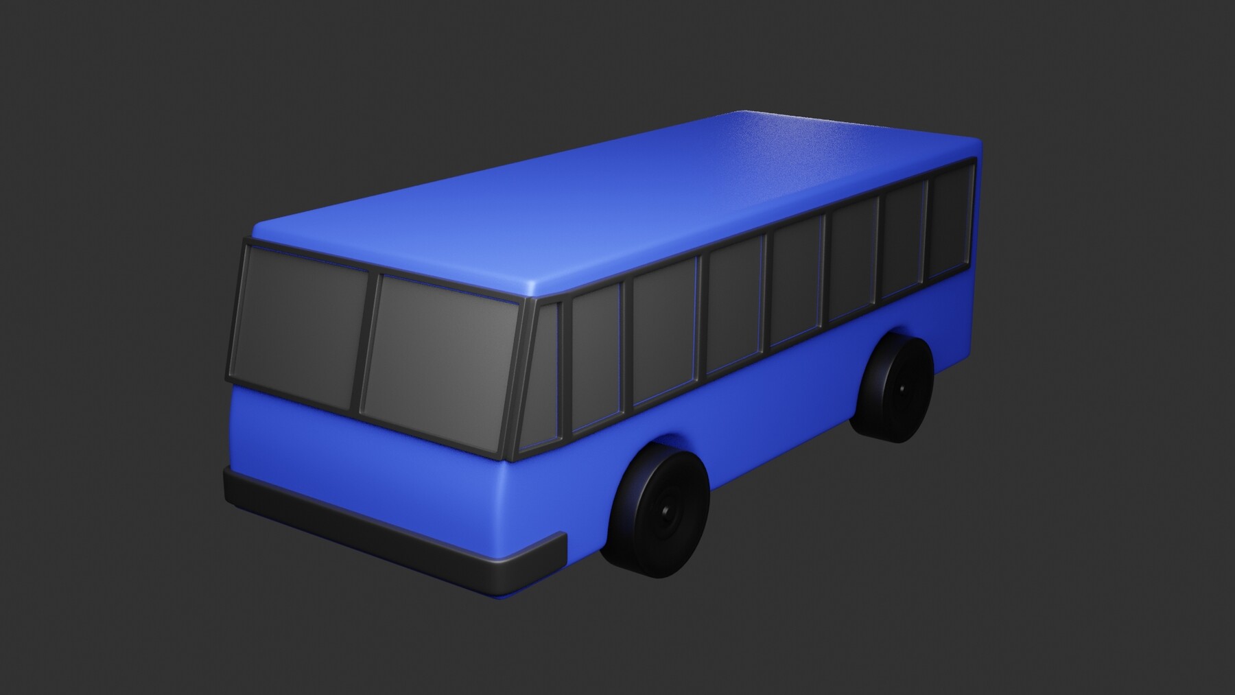 ArtStation - Bus 3D Model | Resources