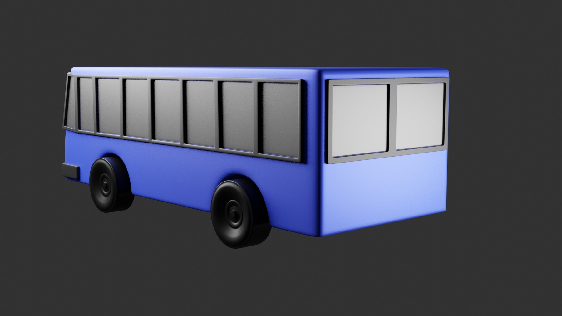 ArtStation - Bus 3D Model | Resources