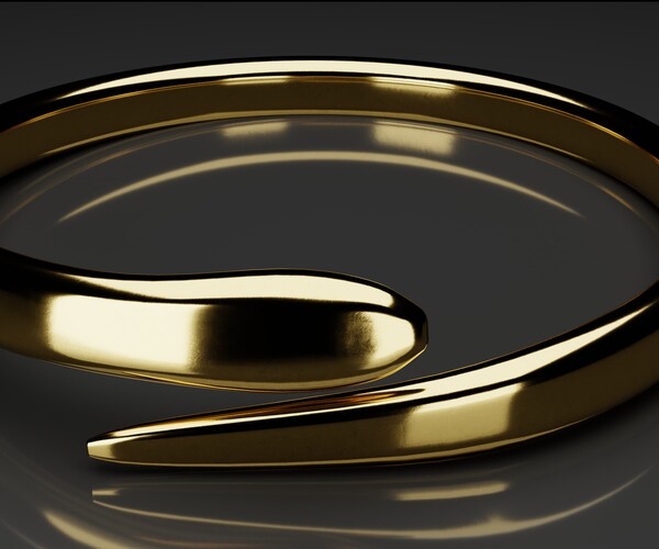 ArtStation - snake ring | Resources