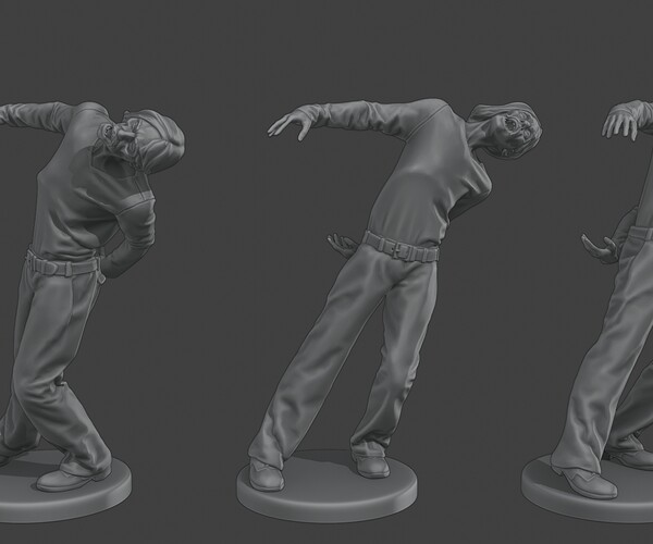 ArtStation - Casual Male Zombie CZ4 0005 | Resources