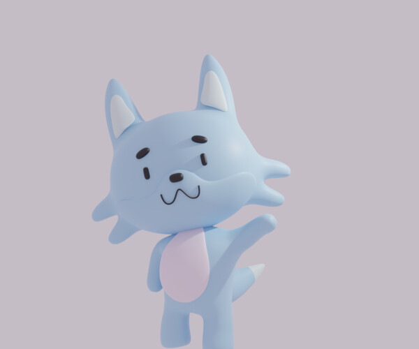 ArtStation - 3D FOX CARTOON | Resources