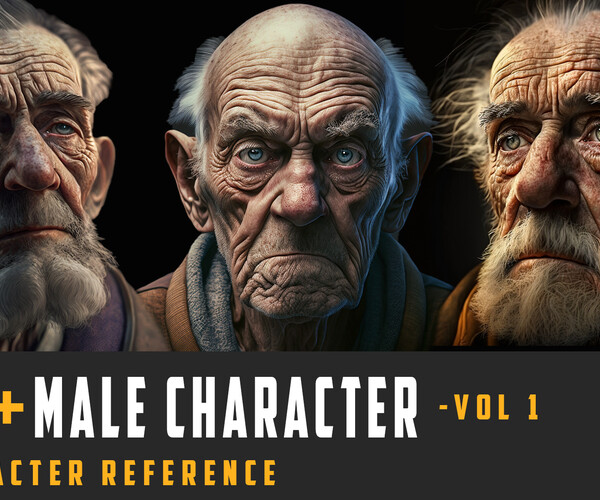 ArtStation - Old Male Character | Artworks