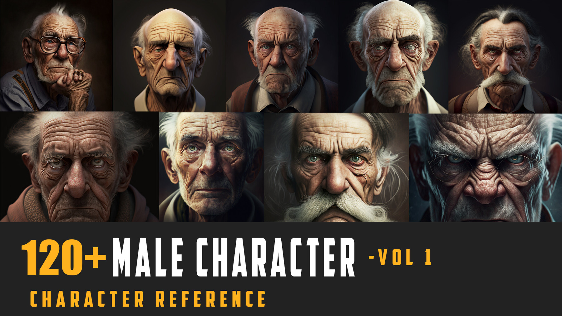 ArtStation - Old Male Character | Artworks