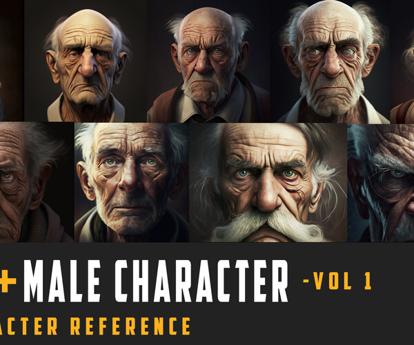 ArtStation - Old Male Character | Artworks