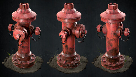 ArtStation - FIRE HYDRANT GAME-READY ASSET | Game Assets