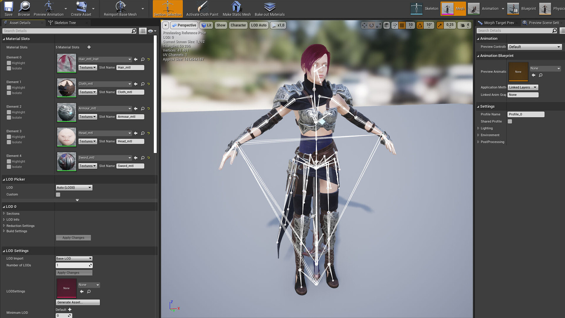 ArtStation - FREE! Unity + Unreal Female Warrior Assassin | Game Assets