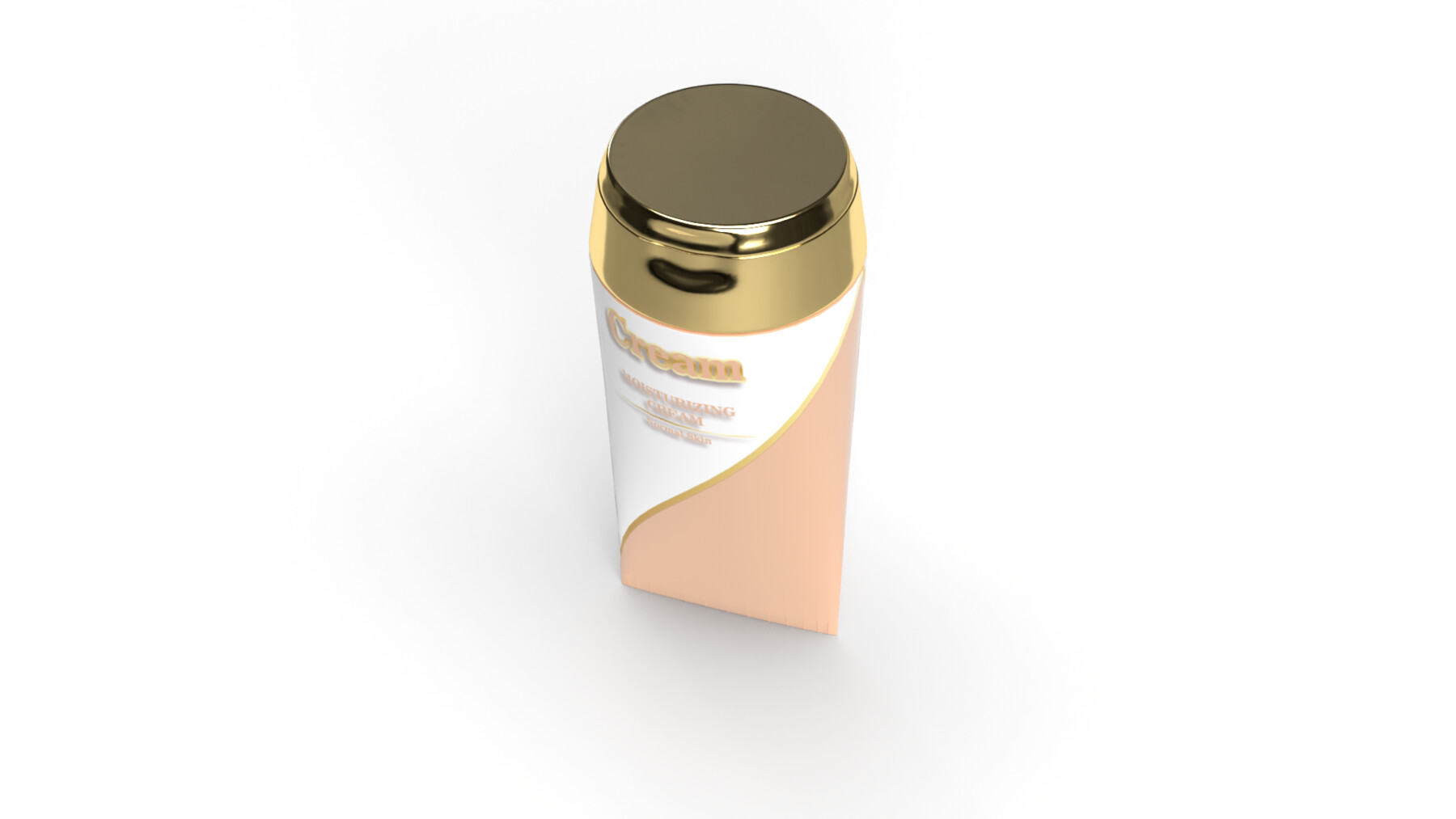 ArtStation - Cosmetic Cream Tube 3D Model | Resources