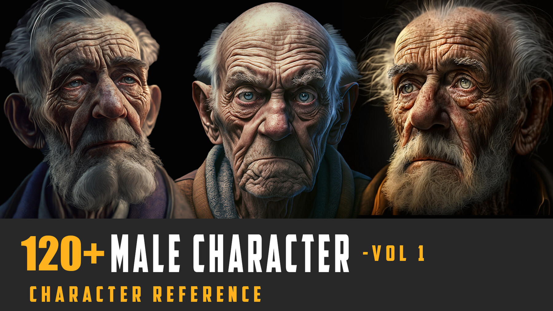 ArtStation - Old Male Character | Artworks