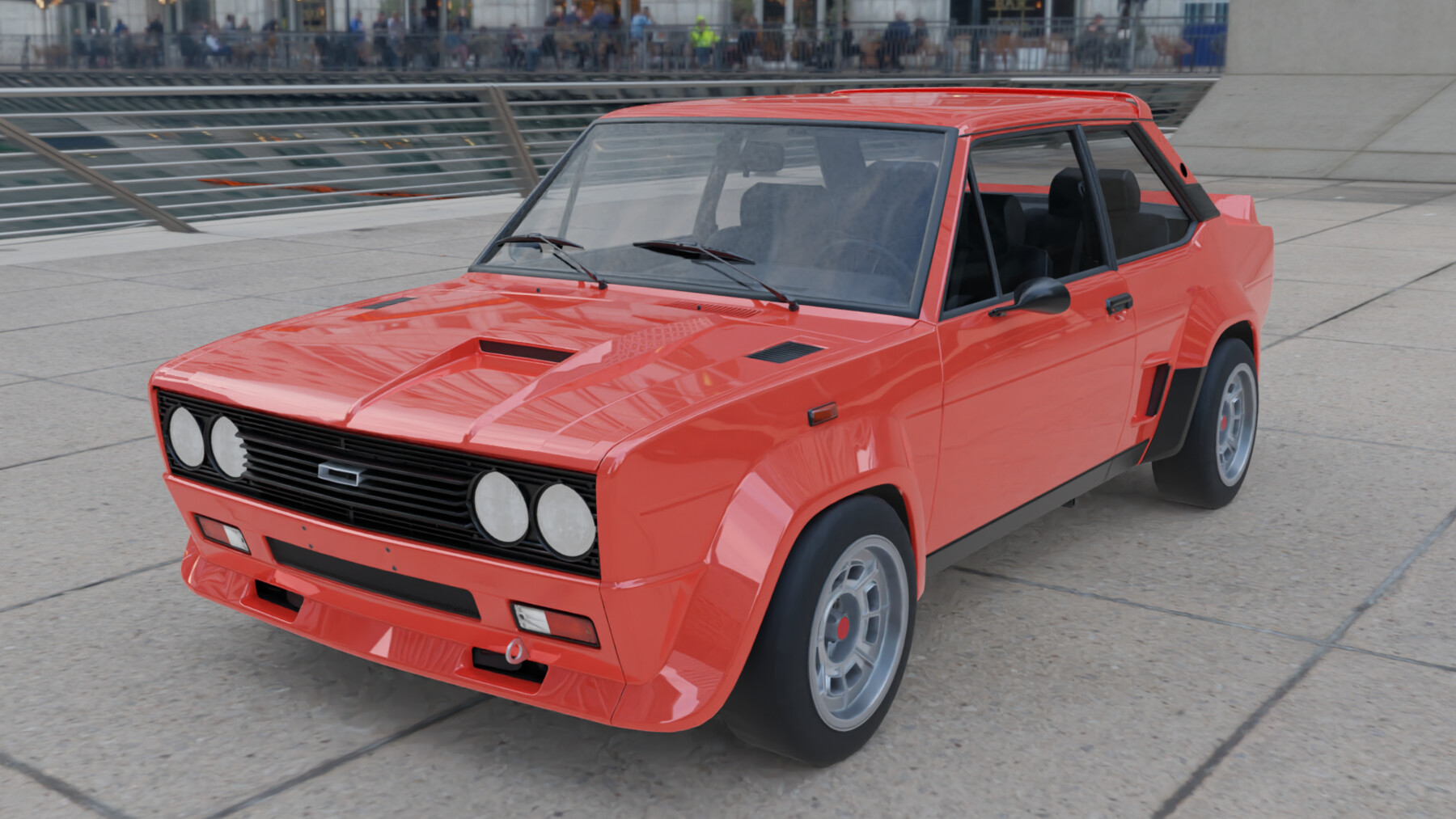 ArtStation - Fiat Stardale with Engine Sounds | Game Assets