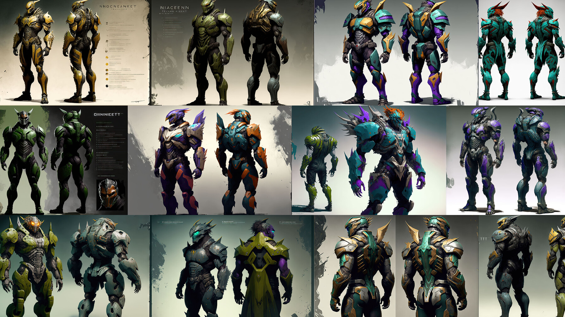 ArtStation - 222 CyberPunk Character Concept Reference | Artworks