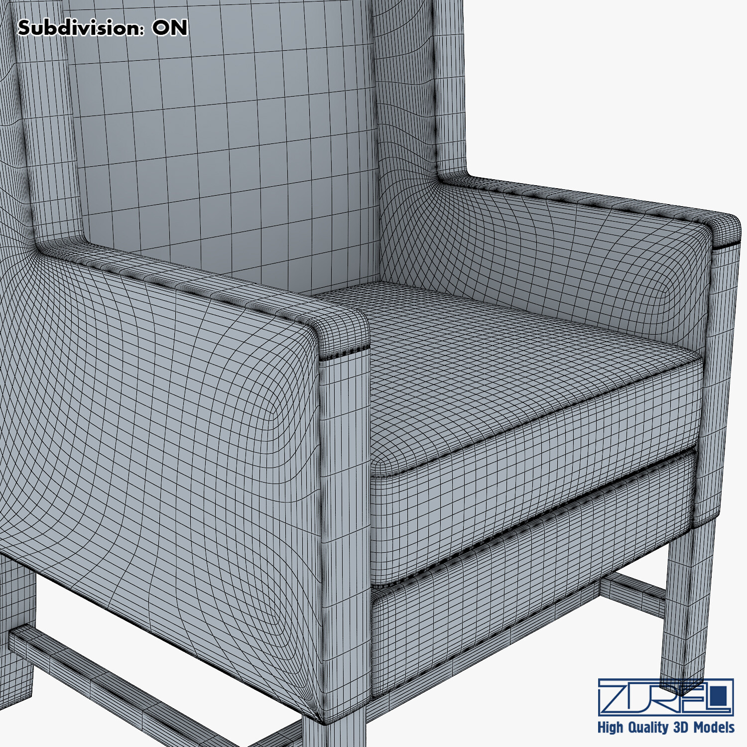 ArtStation - Black Armchair | Resources