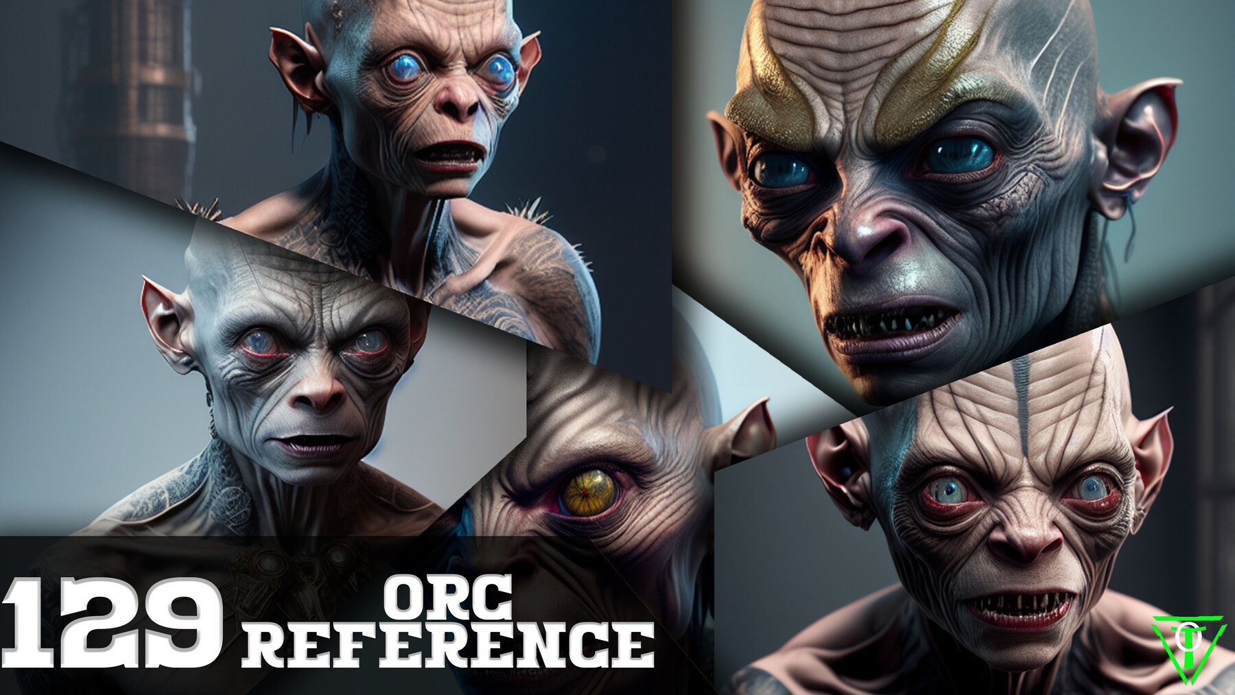 ArtStation - 129 Hyper Realistic Orc Reference Pack (More Than 8K ...