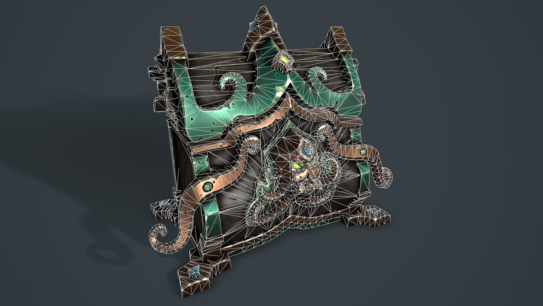 ArtStation - Ancient chest | Game Assets