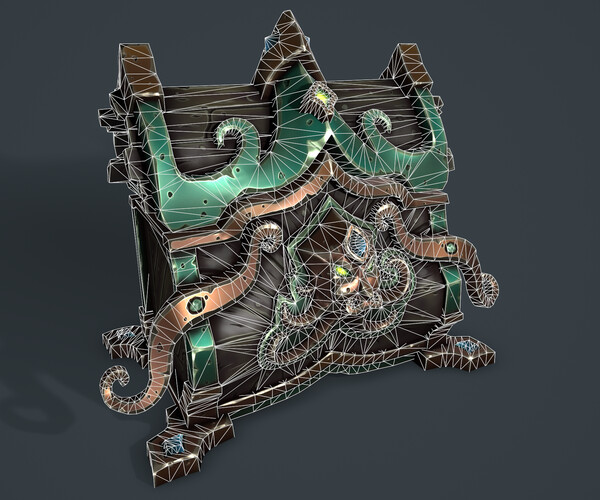ArtStation - Ancient chest | Game Assets