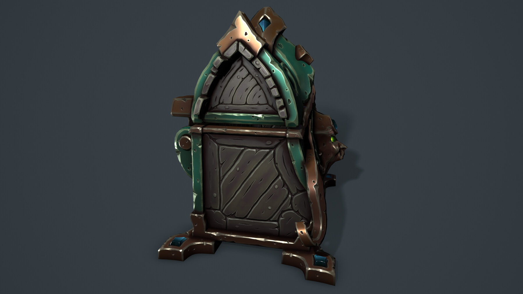 ArtStation - Ancient chest | Game Assets
