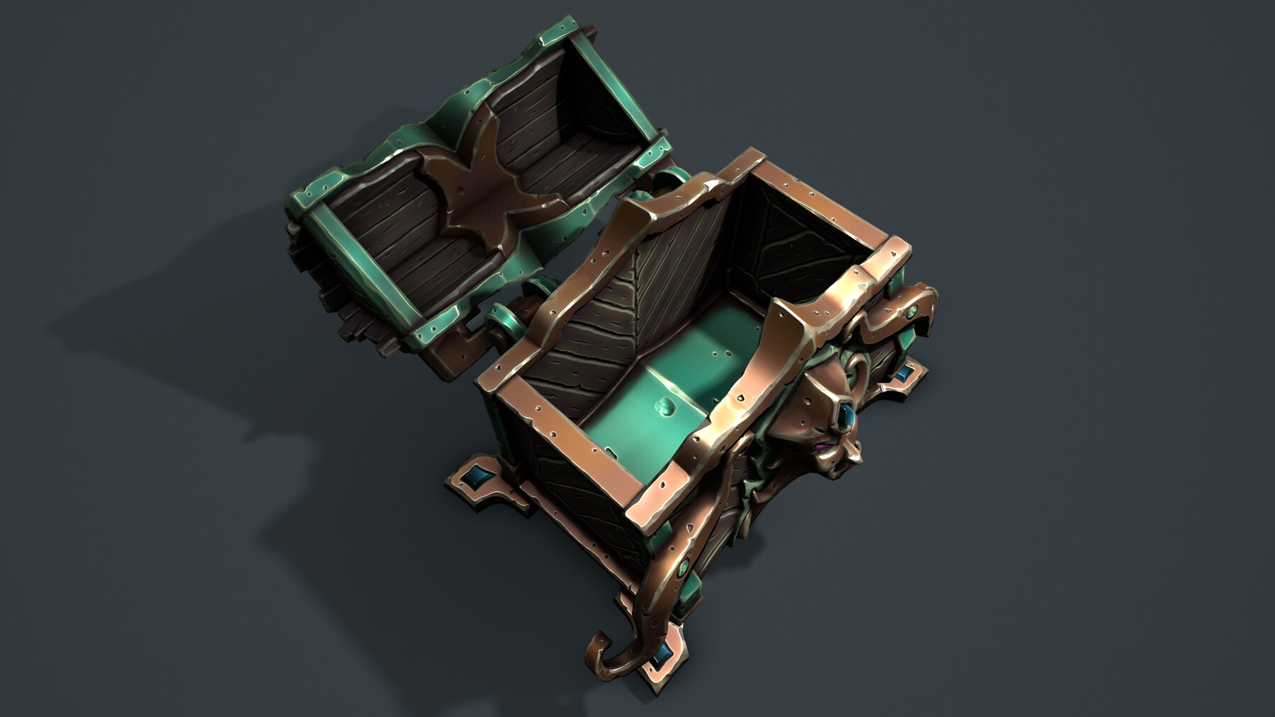 ArtStation - Ancient chest | Game Assets