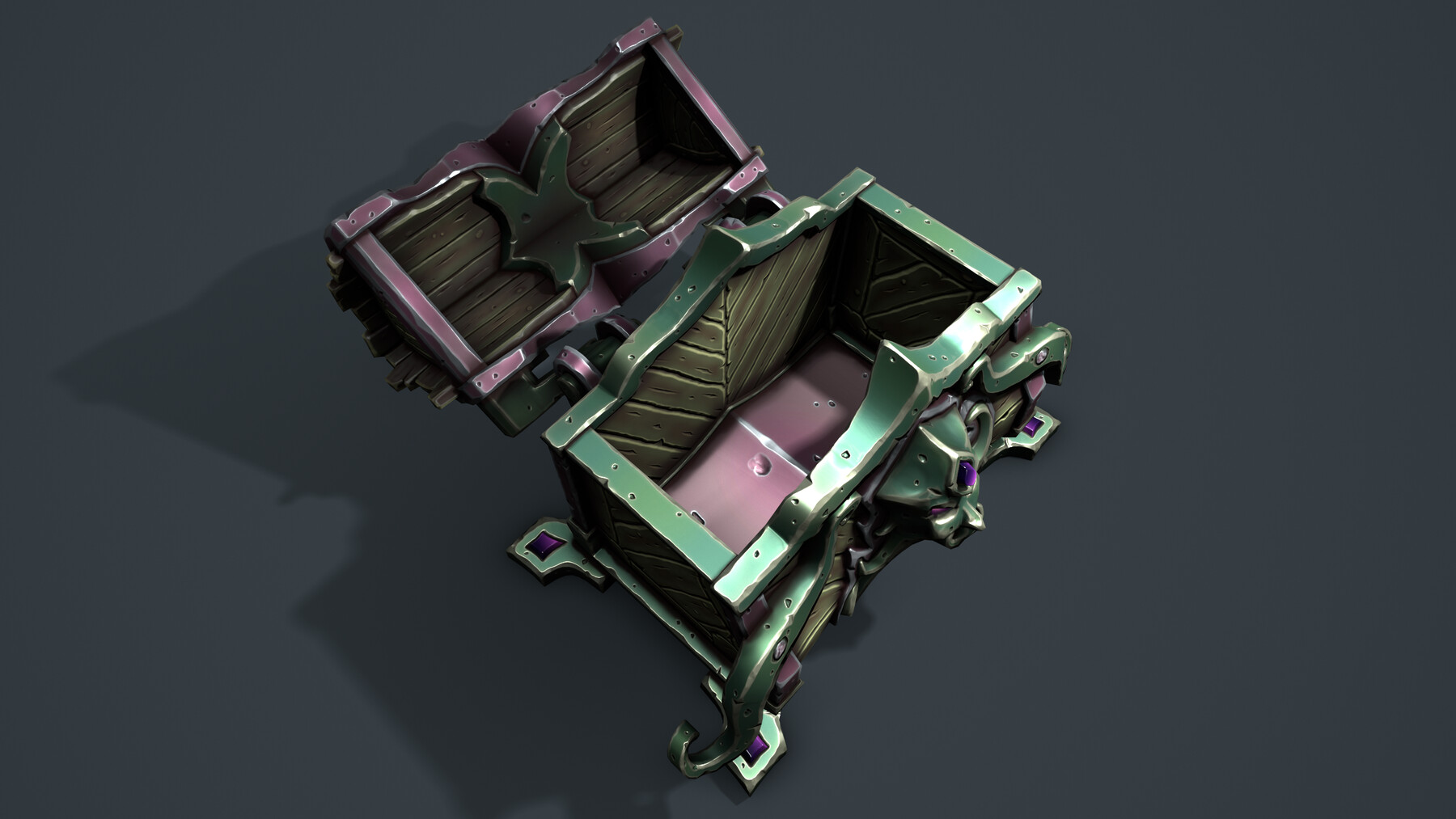 ArtStation - Ancient chest | Game Assets