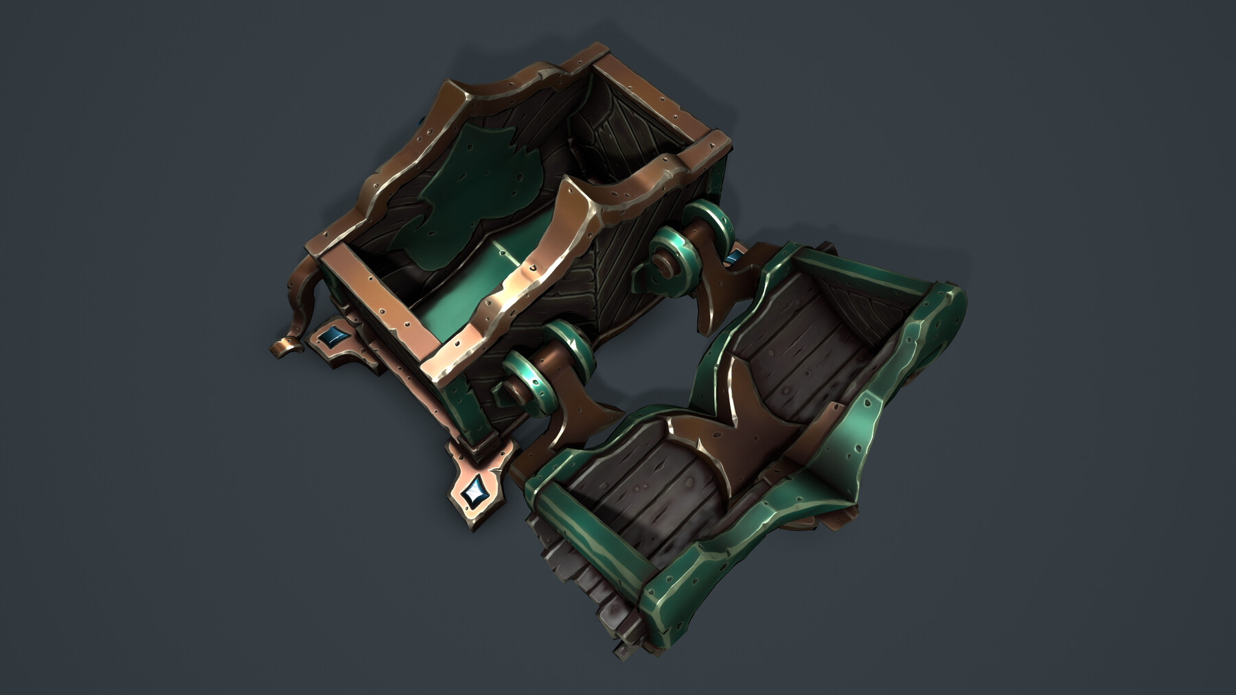 ArtStation - Ancient chest | Game Assets