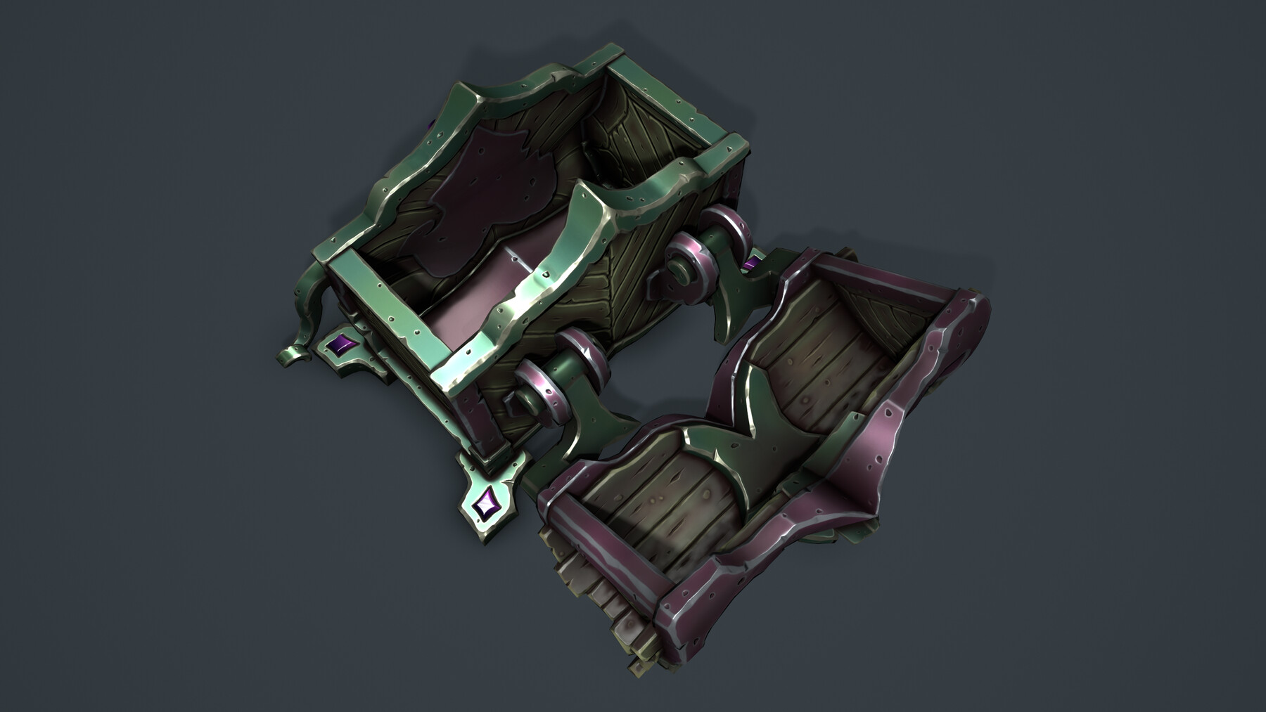 ArtStation - Ancient chest | Game Assets