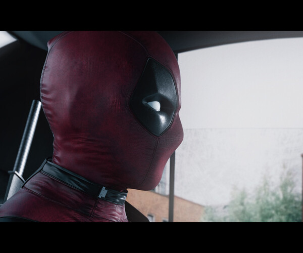 ArtStation - Deadpool Rigged Realtime | GameRess - Blender Eevee 3D ...