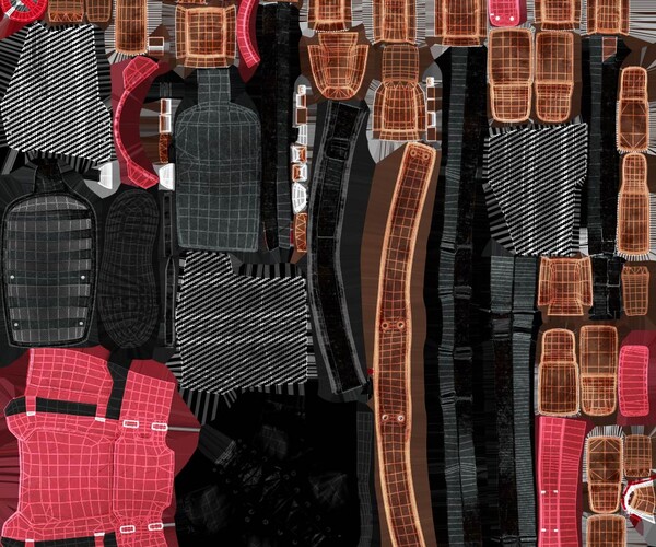 ArtStation - Deadpool Rigged Realtime | GameRess - Blender Eevee 3D ...