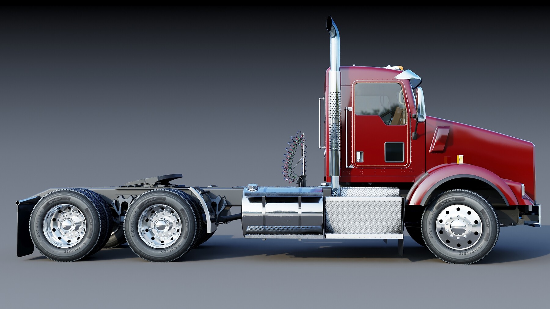 ArtStation - Kenworth T800 Semi Truck | Game Assets