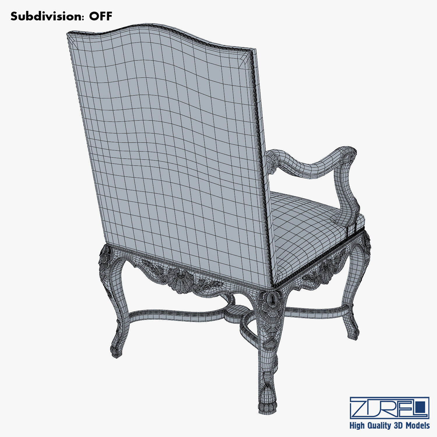 ArtStation - Provasi Milano 2006 PR0611-259 Armchair | Resources