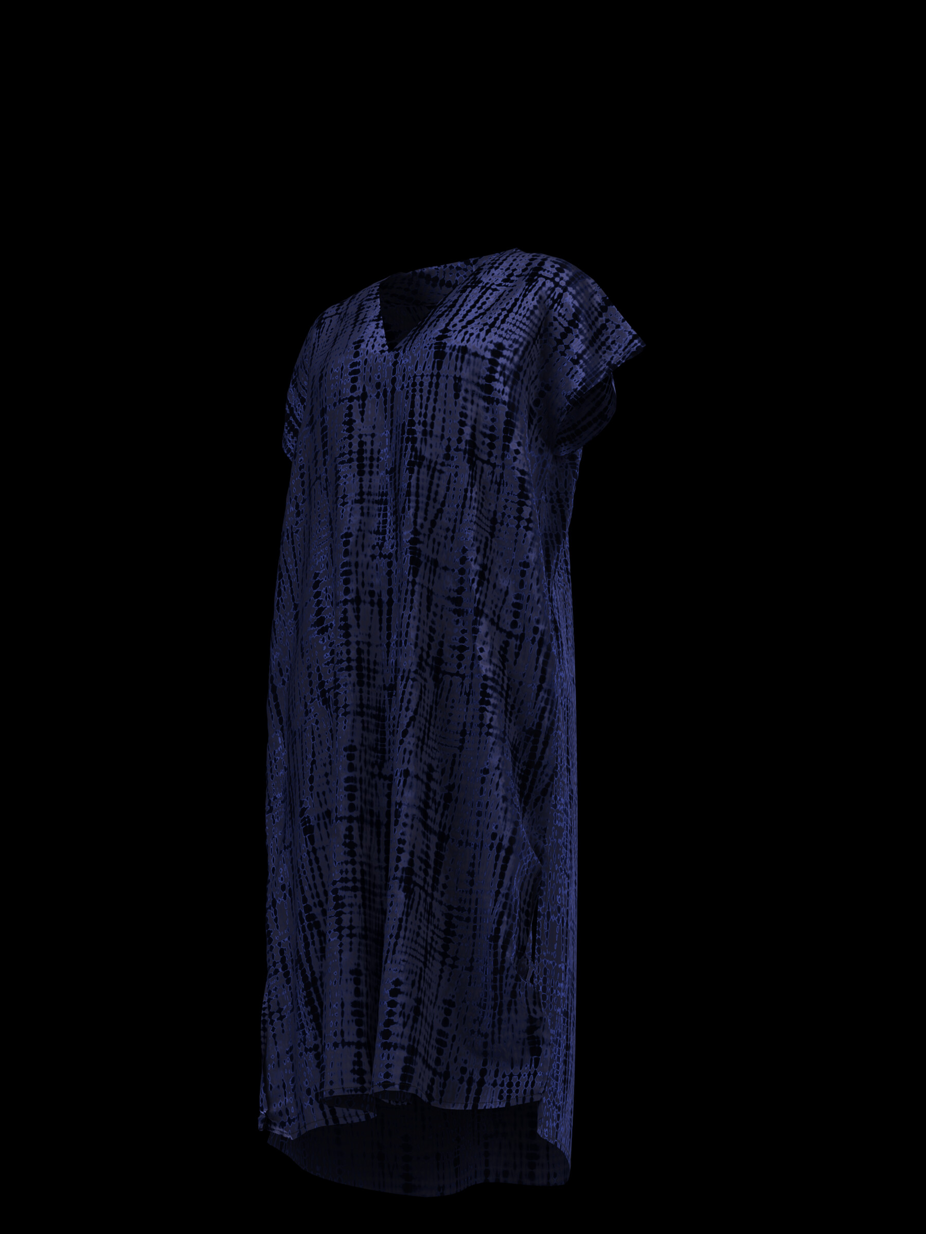 ArtStation - 3D NATURE PATTERNED SILK DRESS | Resources