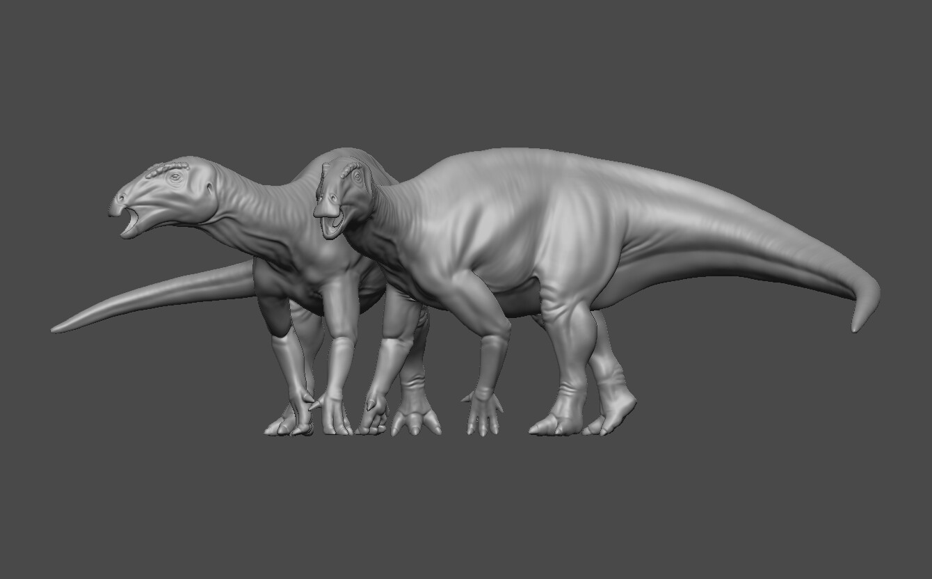 ArtStation - Dinosaur Pose 07 | Resources