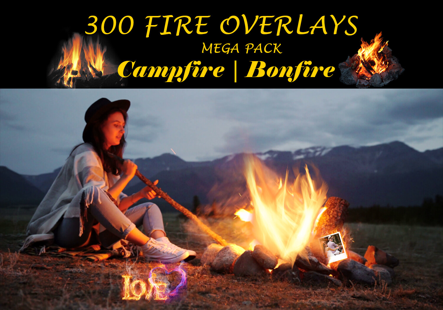 ArtStation - 5000+ Photo Overlays MEGA Bundle, Autumn Spring Forest ...
