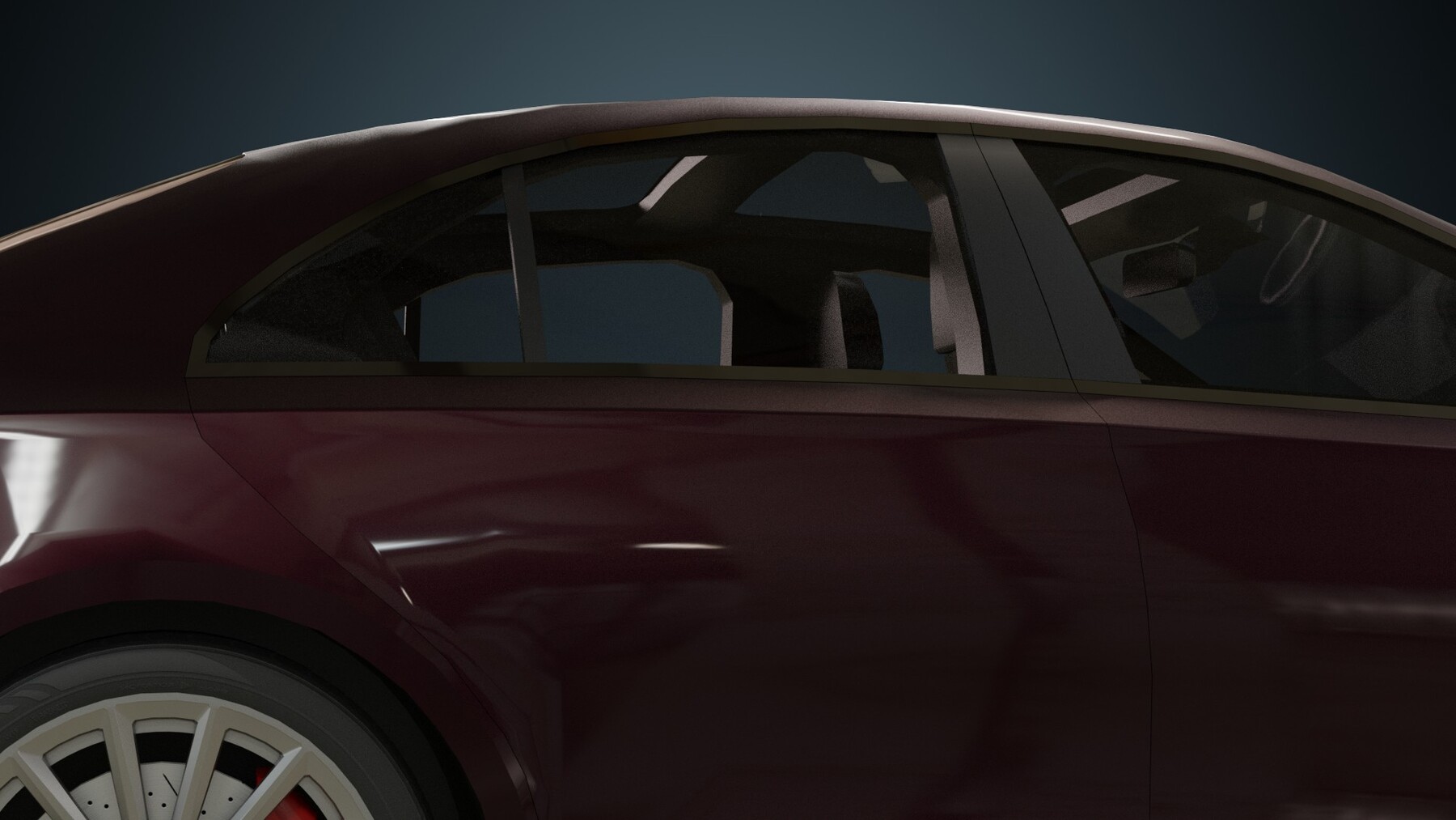 ArtStation - Low Poly Car 1 | Game Assets