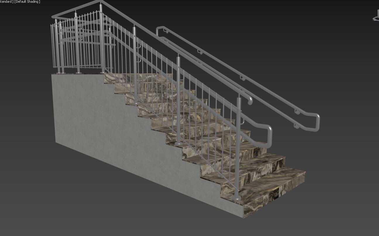 ArtStation - Stairs set 8 pcs | Resources