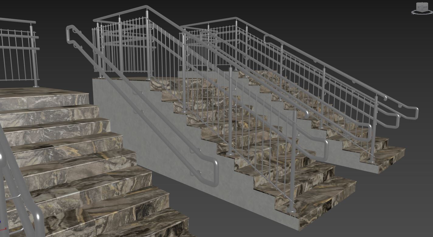 ArtStation - Stairs set 8 pcs | Resources