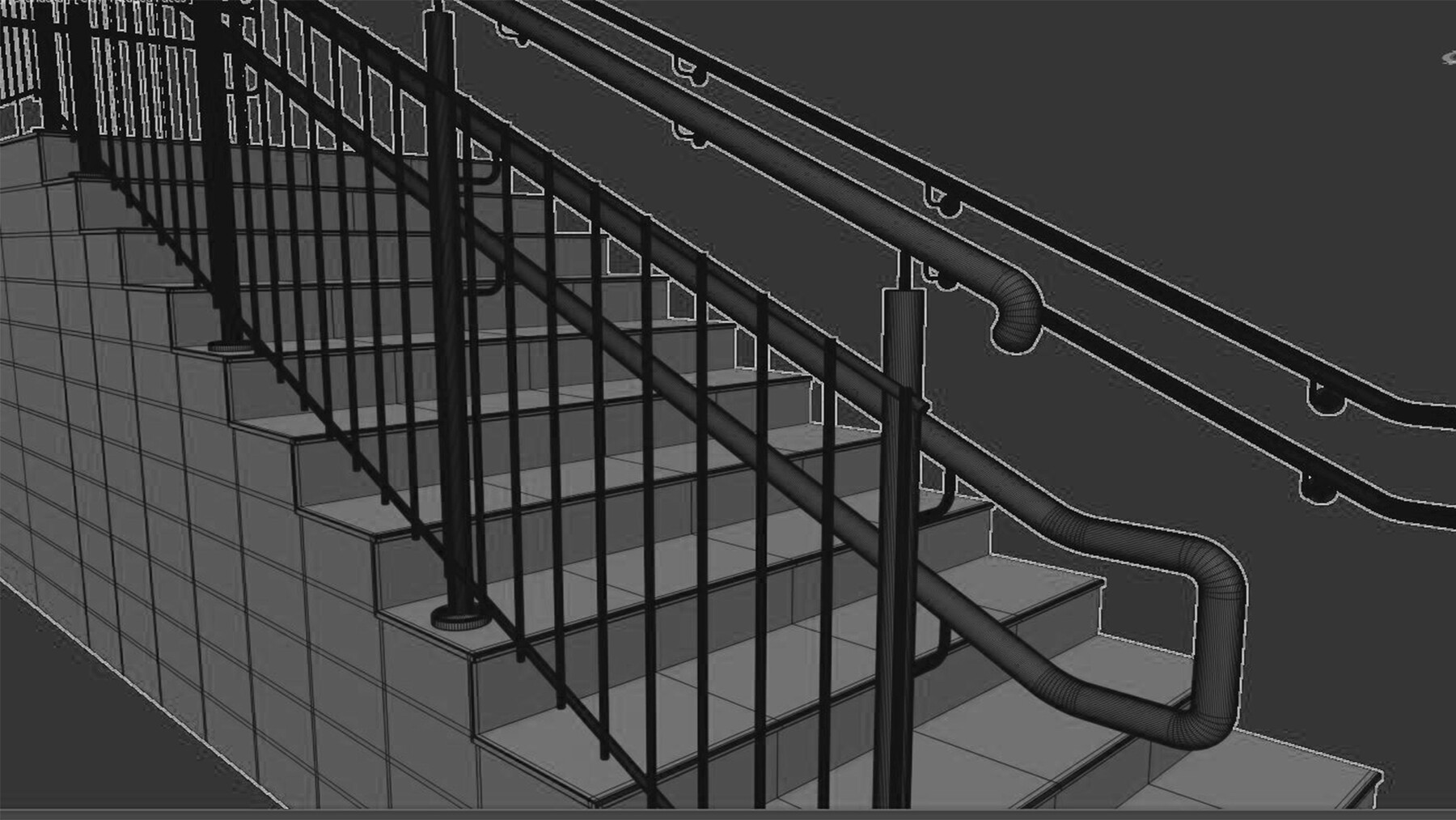 ArtStation - Stairs set 8 pcs | Resources