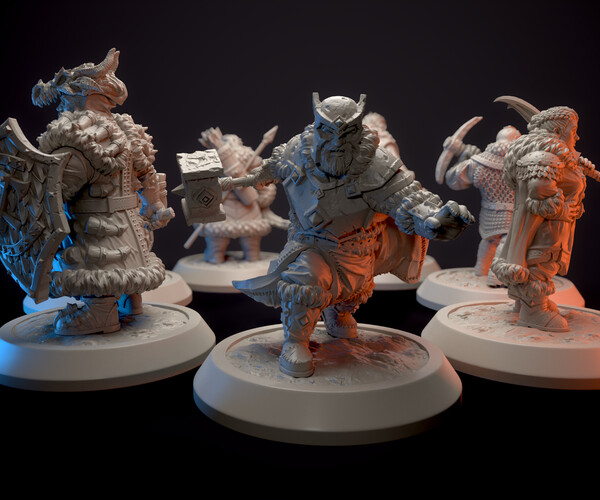 ArtStation - Undermountain miniature series | Resources