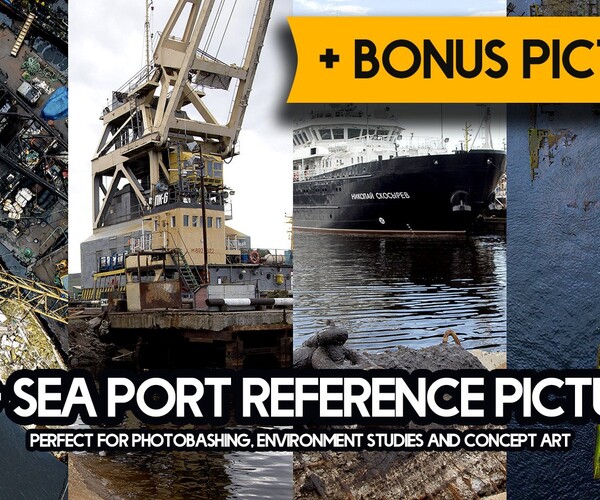 ArtStation - 900+ Sea Port Reference Pictures + Bonus pictures | Resources