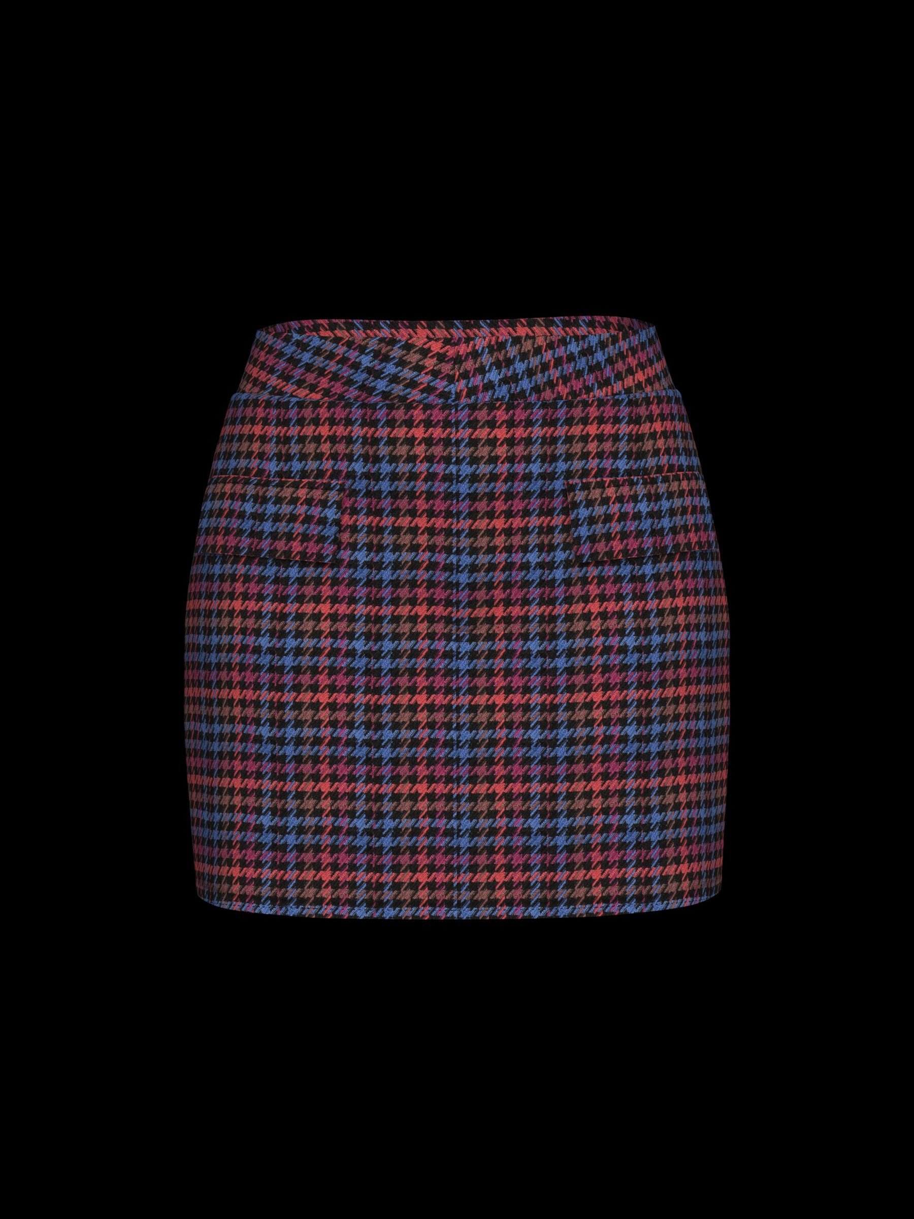 ArtStation - 3D PLAID PATTERNED MINI SKORT | Resources
