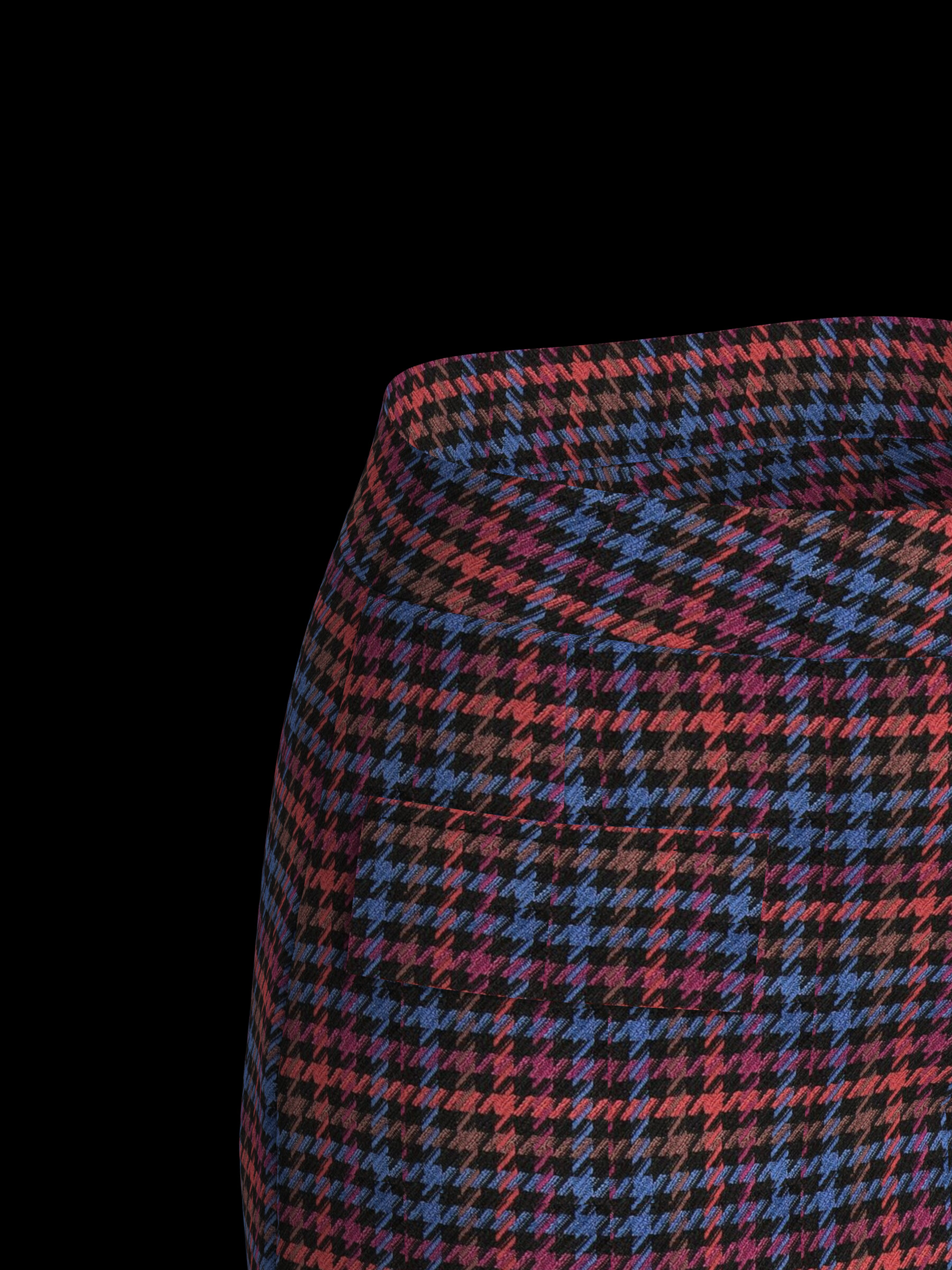 ArtStation - 3D PLAID PATTERNED MINI SKORT | Resources
