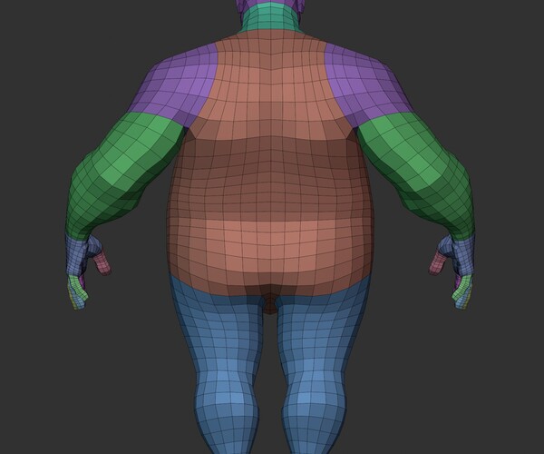 ArtStation - Stylized Fat Lowpoly Basemesh | Resources