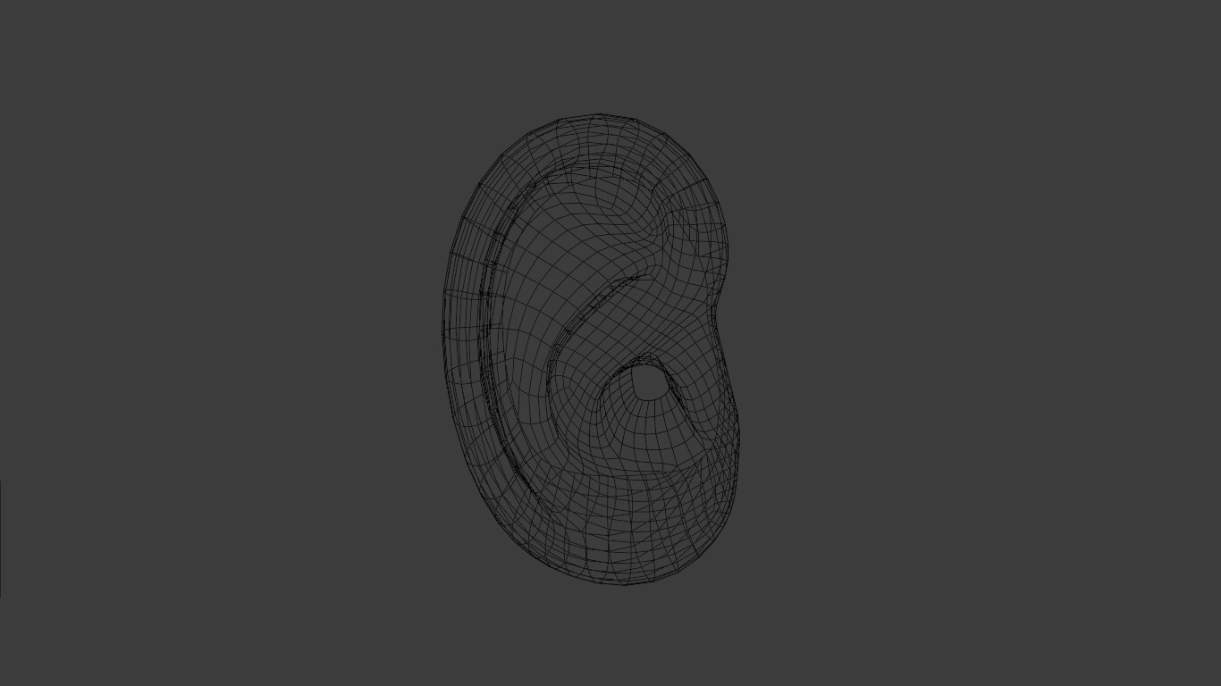 ArtStation - EAR LOW POLY GAME READY 3D MODEL | Game Assets